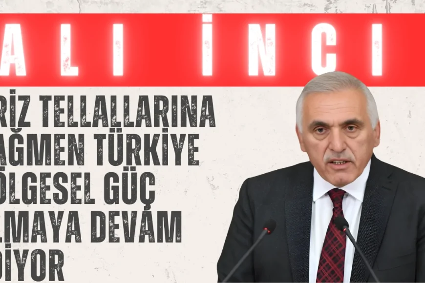 Ali İnci: 'Kriz tellallarına rağmen Türkiye bölgesel güç olmaya devam ...
