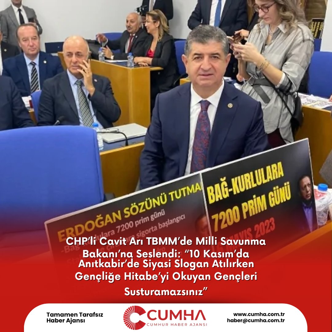 CHP’Lİ CAVİT ARI’DAN ADALET BAKANINA ANTALYA, MUHİTTİN BÖCEK VE YARGI ...
